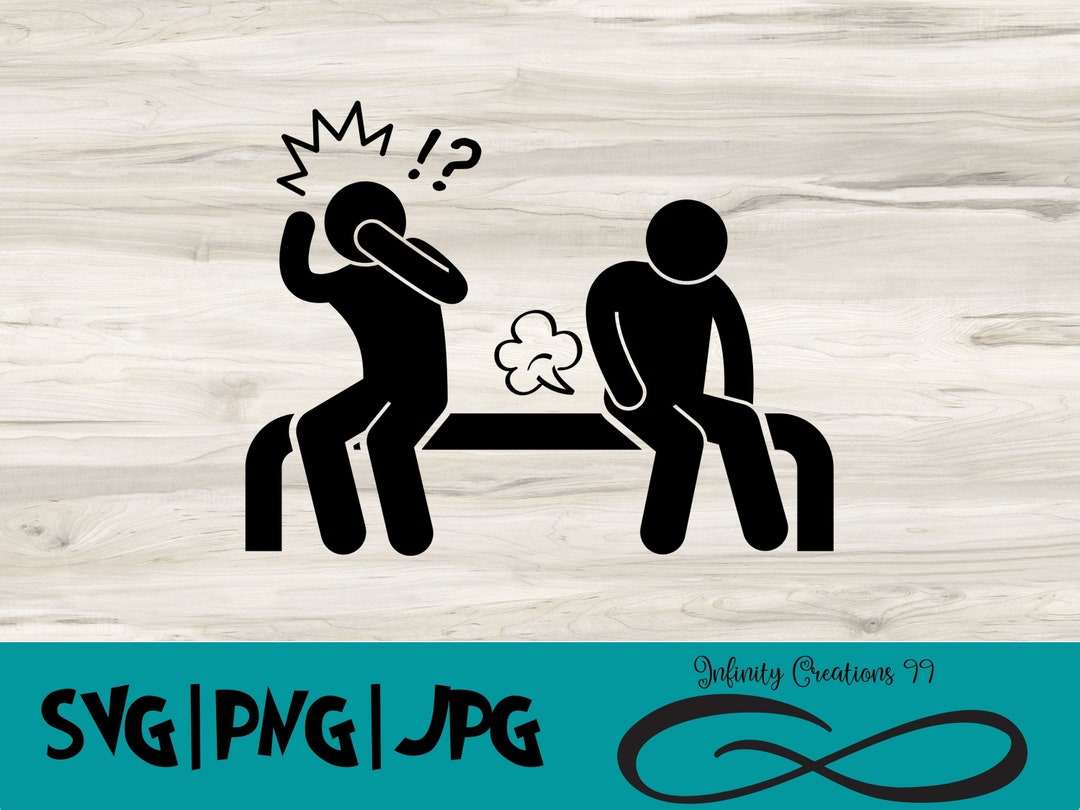 Fart Digital File, SVG, PNG, JPG, for Use With Cricut & Silhouette ...