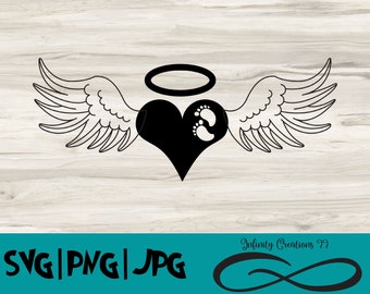 Miscarriage Digital Download Infant Loss SVG Carried for A - Etsy