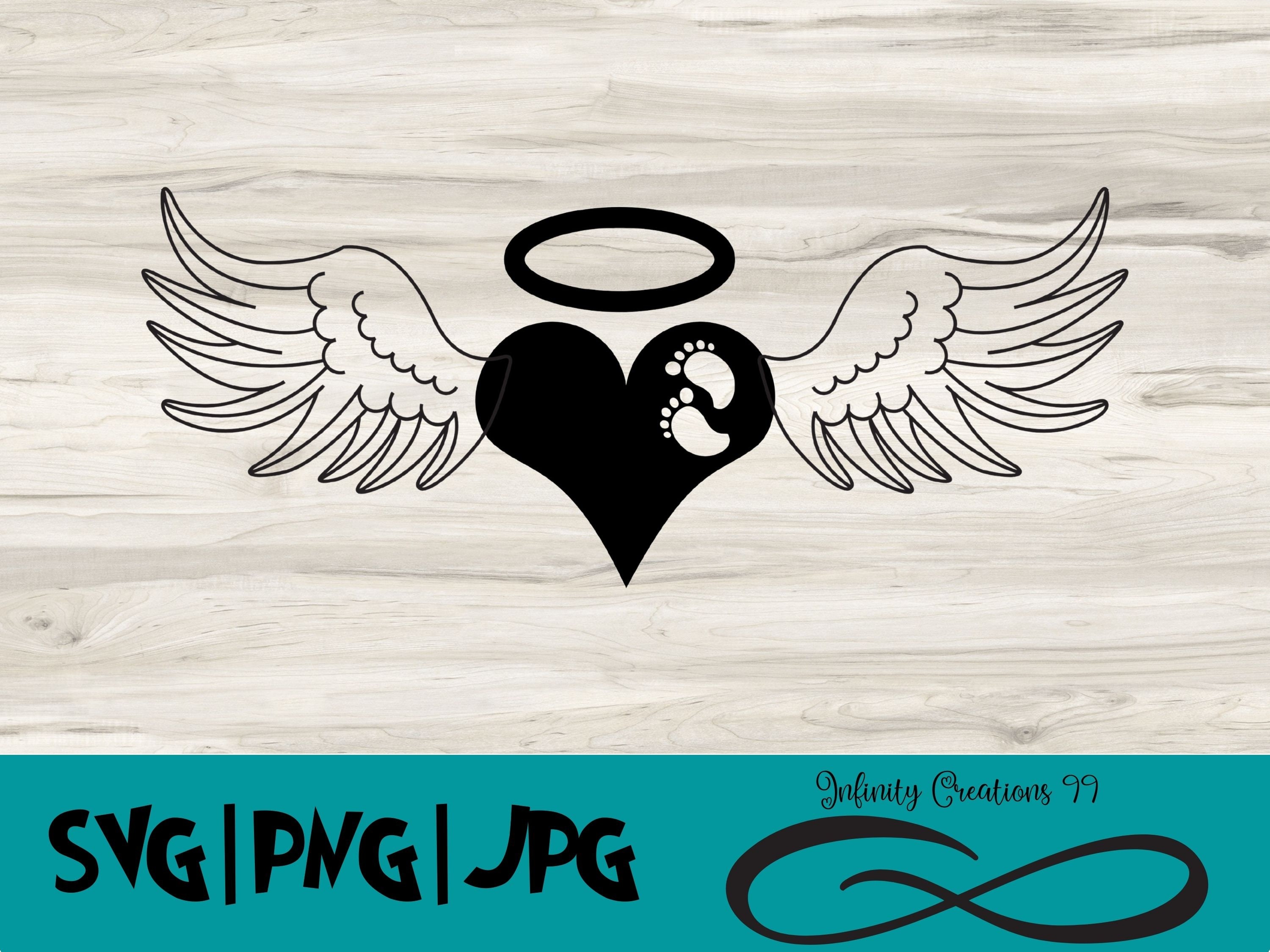 Baby loss SVG PNG JPG Cricut & Silhouette Infant Loss Svg | Etsy