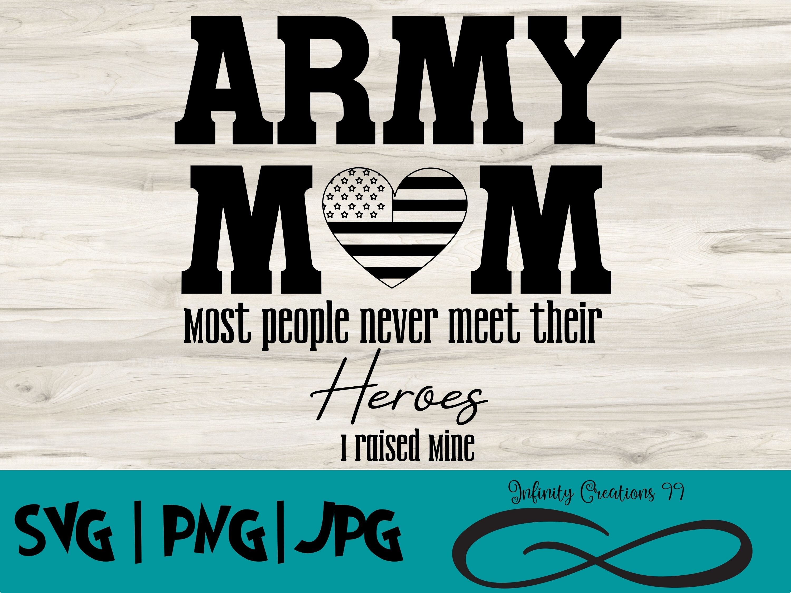 Army Mom Digital File, Army Svg, Military Svg, Military Mom Svg, SVG ...