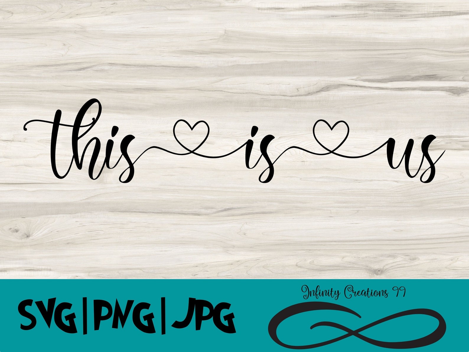 This is Us Digital File Instant Download SVG PNG JPG - Etsy Norway