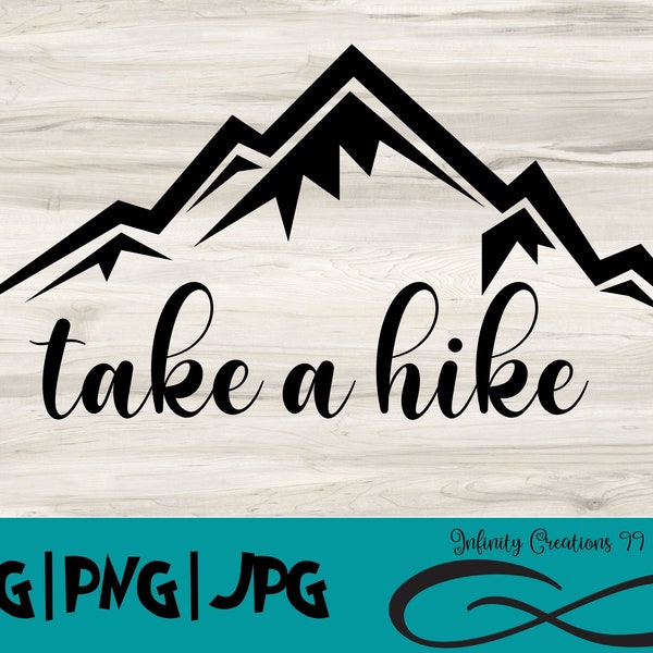 Hiking Svg - Etsy