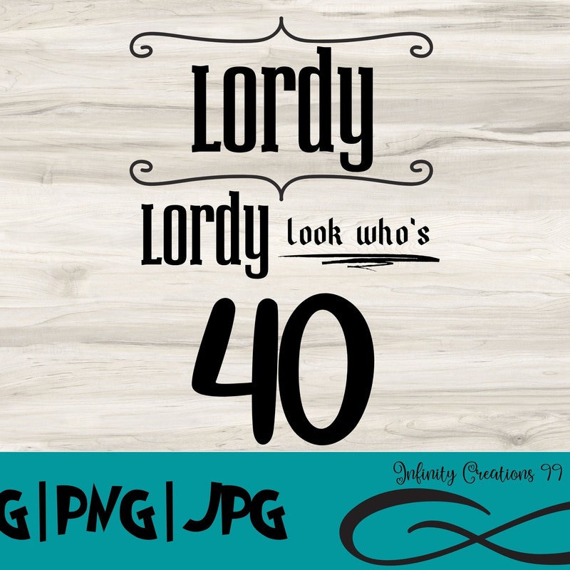 Lordy Lordy Look Whos 40 Birthday Card - Etsy