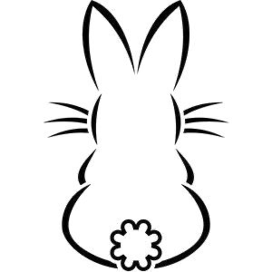 Lapin - SVG, PNG, JPG fichier numérique - Cricut & Silhouette Lapin de ...