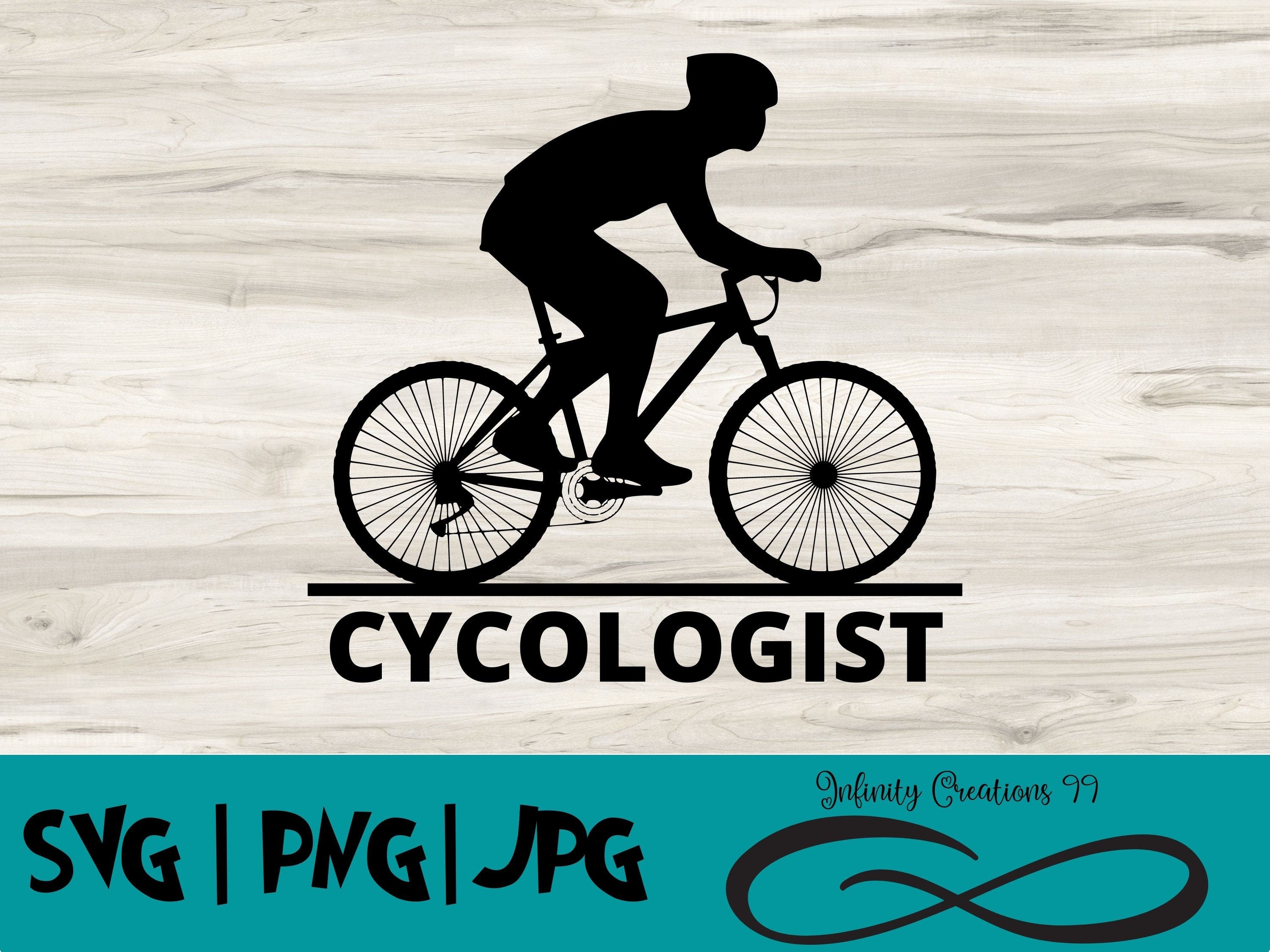 Cyclist Svg, Bicyclist Svg, PNG, Jpg,cricut, Silhouette, Bike SVG ...