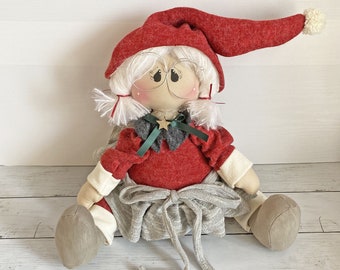 Mrs Claus Doll Decor - Etsy