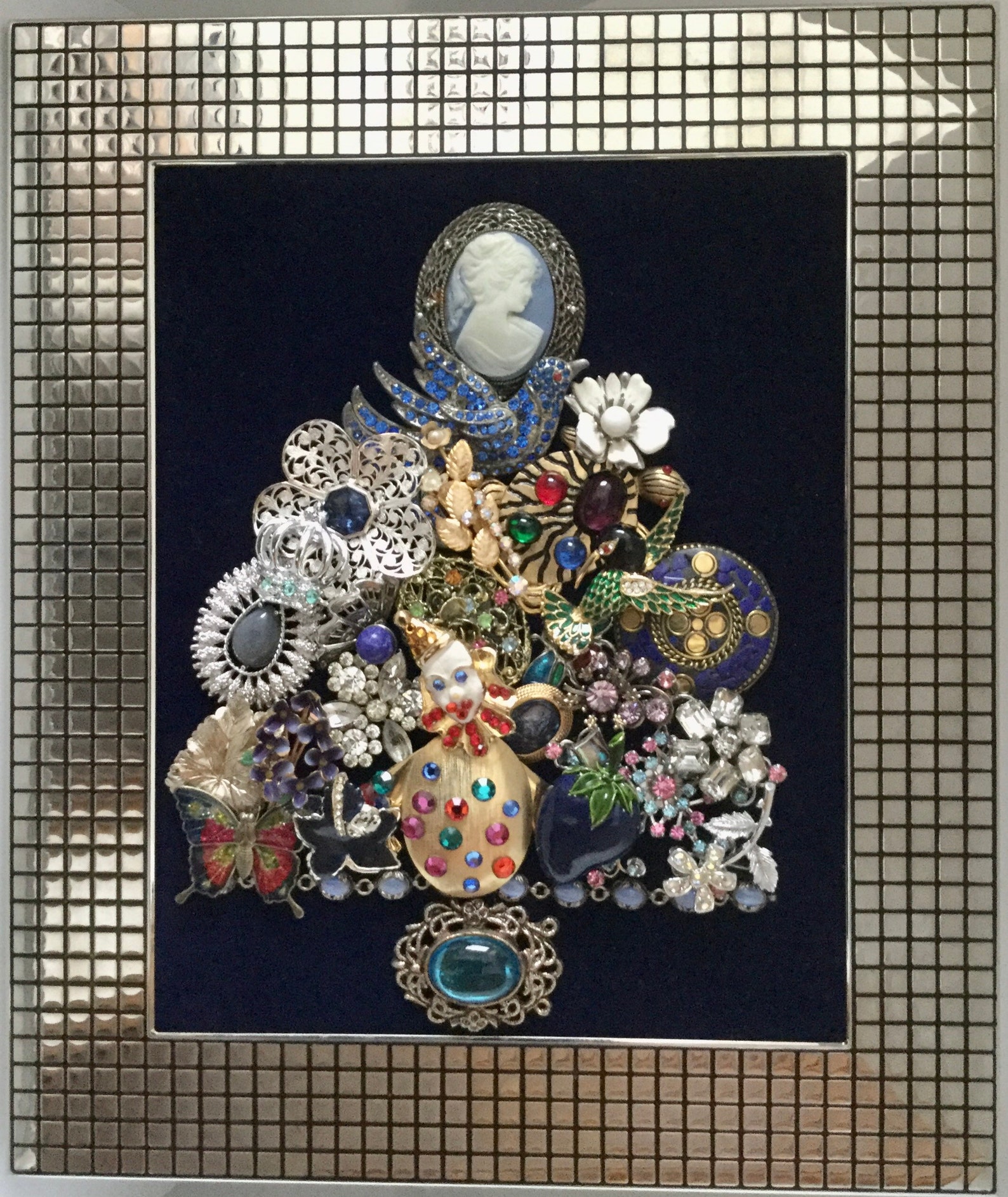 Stunning Vintage Designer Jewelry Jeweled Collage Christmas - Etsy