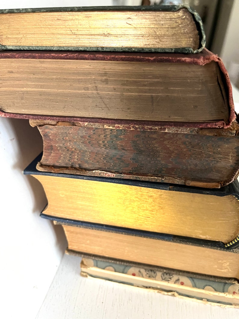 Lot 6 Antique & Vintage Books FIRST EDITIONS 1871-1941 Literature ...