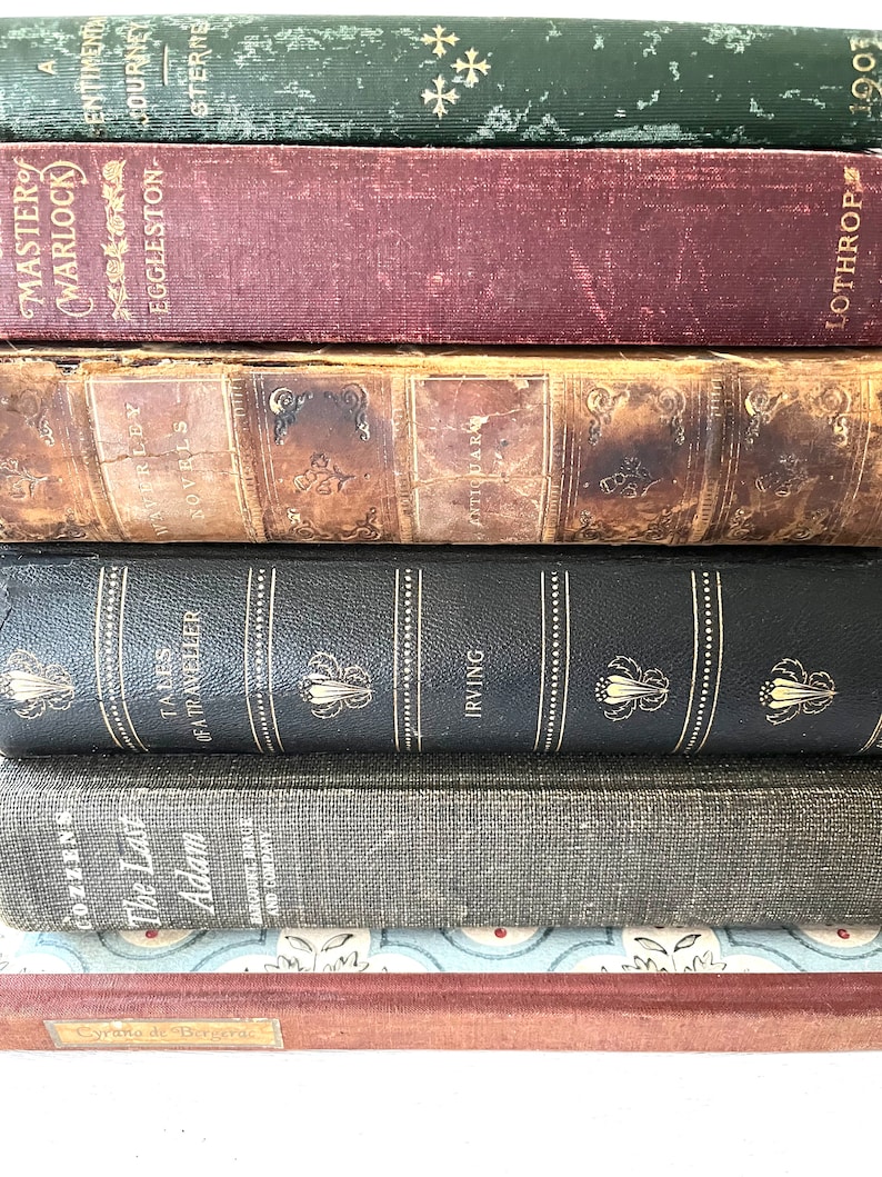 Lot 6 Antique & Vintage Books FIRST EDITIONS 1871-1941 Literature ...