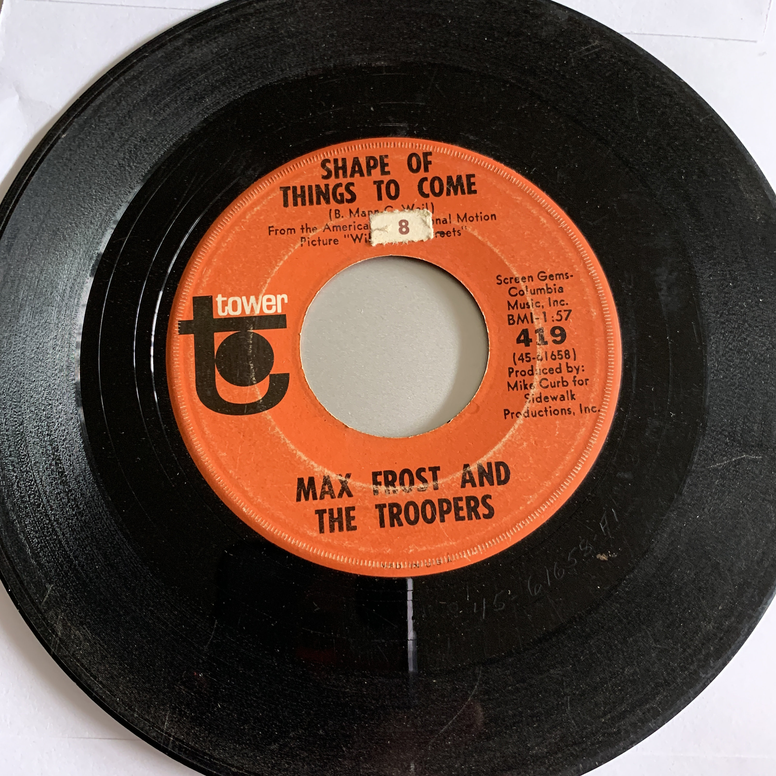 Max Frost and the Troopers - Shape of Things to Come / Free Lovin' - Etsy