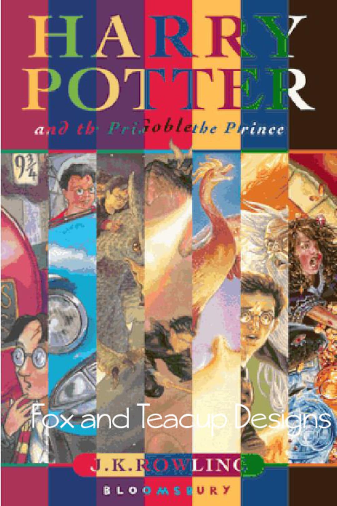 HP Book Cover Collage (UK) - Super Size Max Color (SSMC) Digital Cross ...