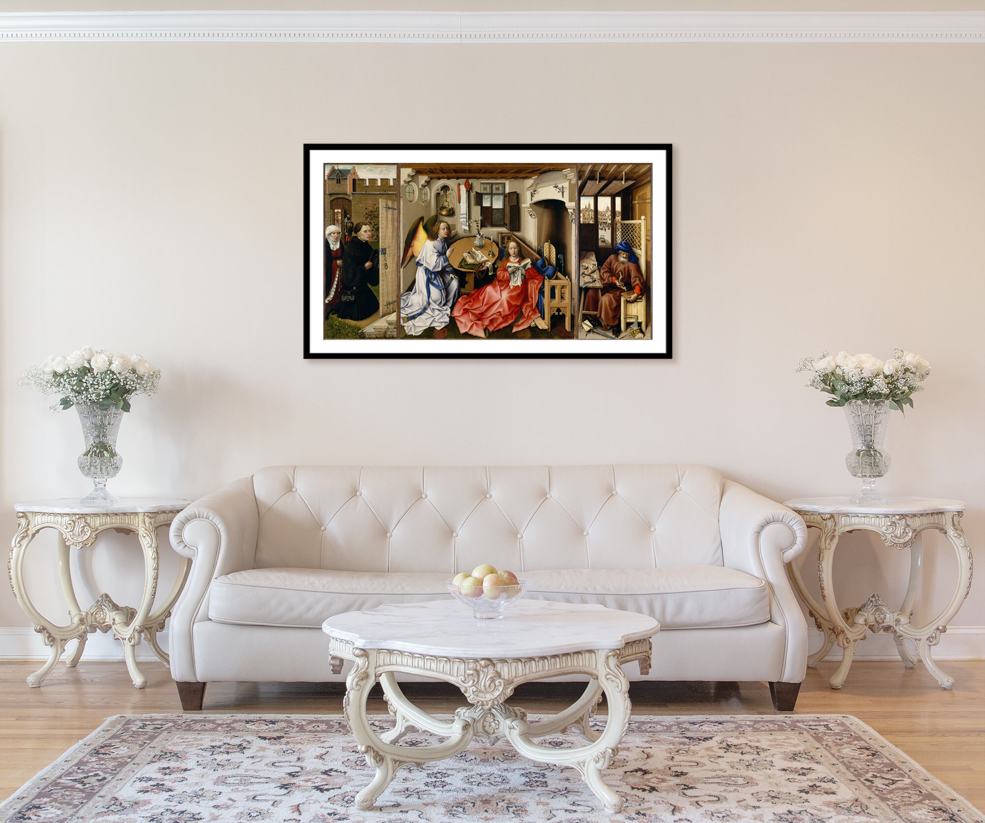 Annunciation Triptych (merode Altarpiece), Ca. 1427–32 by Robert Campin ...