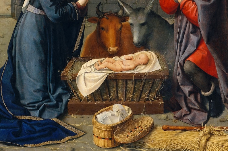 The Nativity Triptych With Donors and Saints Ca. 1510–15 by Gerard ...