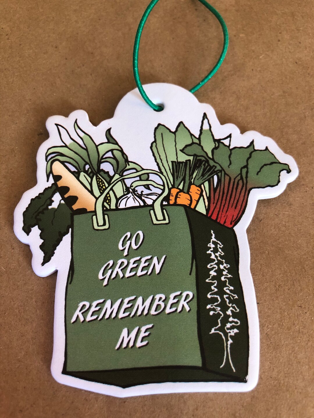 Go Green Remember Me Air Freshener - Etsy