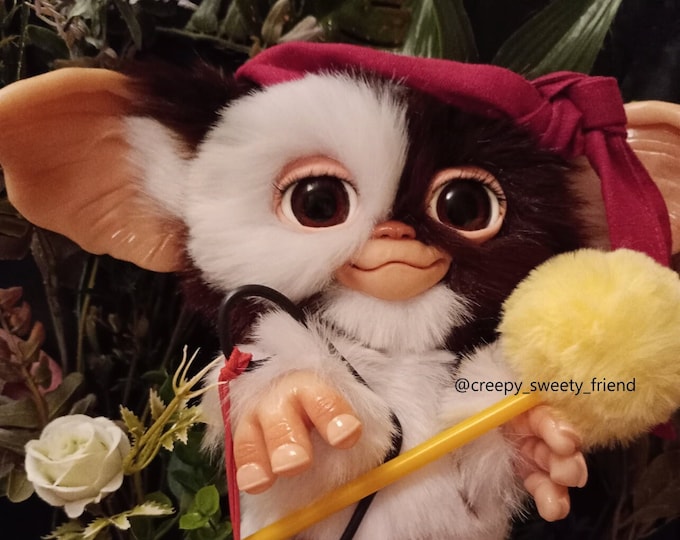 Art Toy Inspired by Mogwai Gizmo From Movie "gremlins". Plush Toy. Real ...