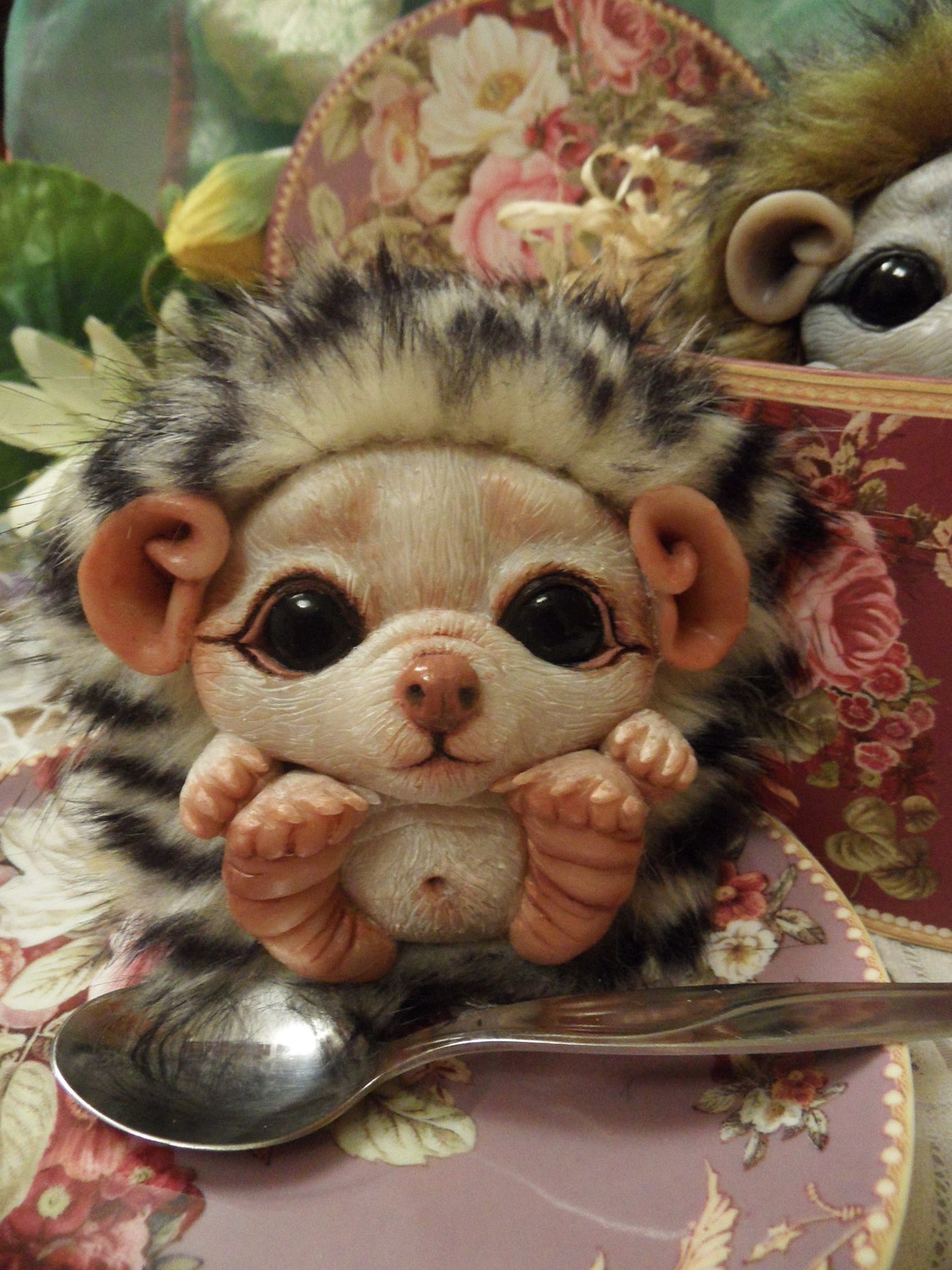 Magical Hedgehog. Fantasy Animal. Ooak. Forest Creature. | Etsy