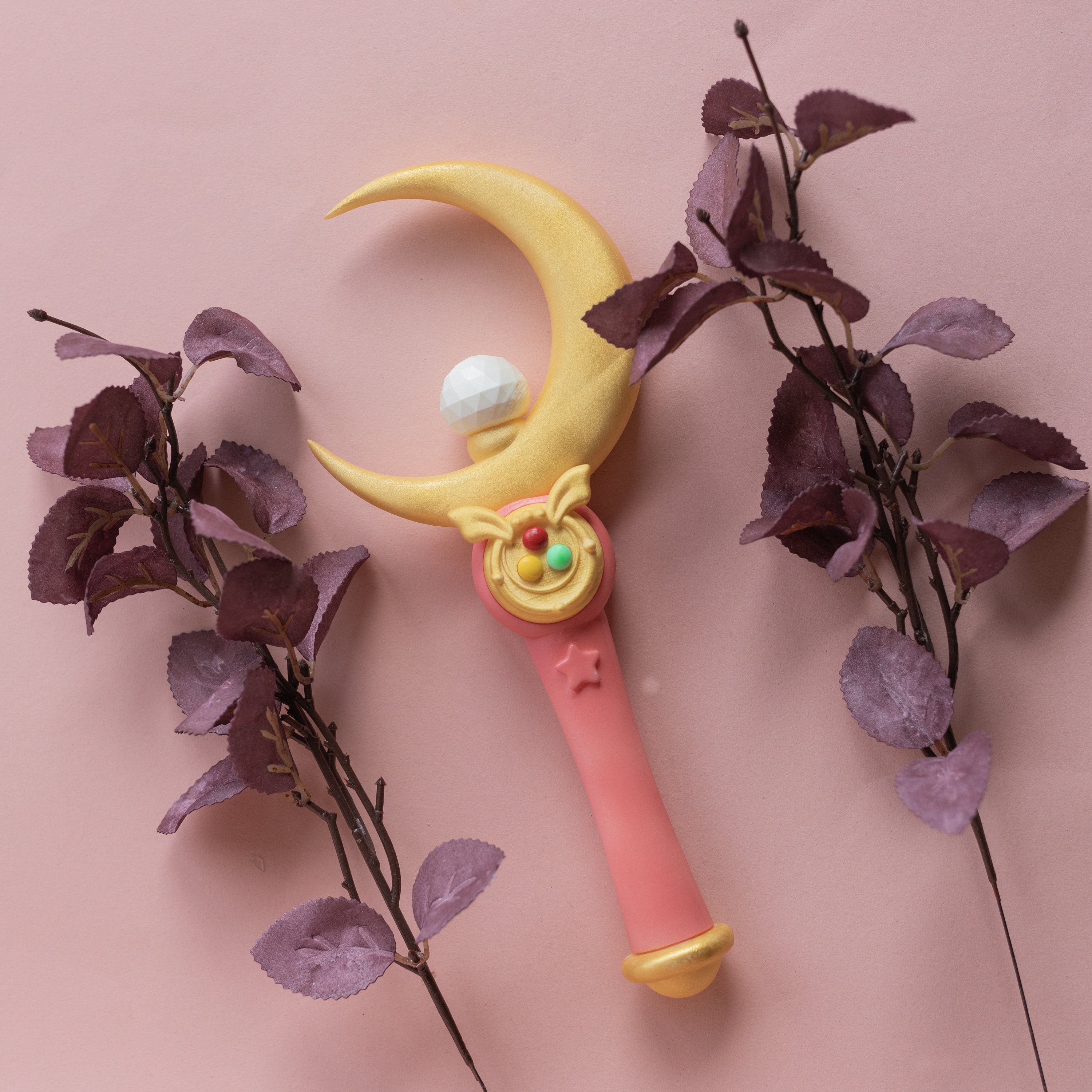 Sailor Moon Replica Moon Stick – Moon Scepter - 26 Cm - Resin ...