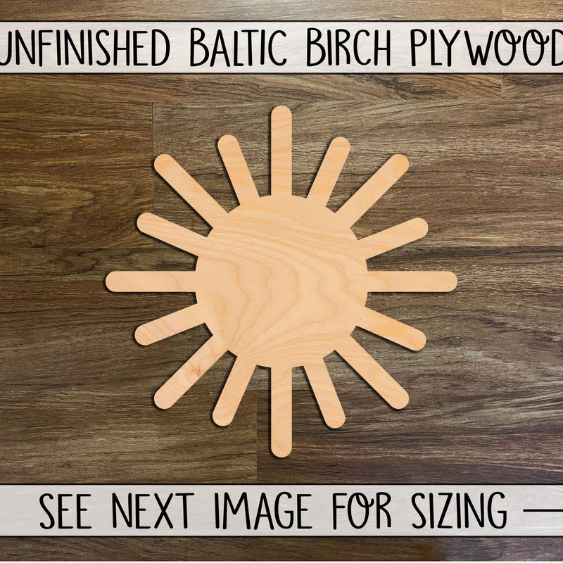 Sun Cut Out - Etsy