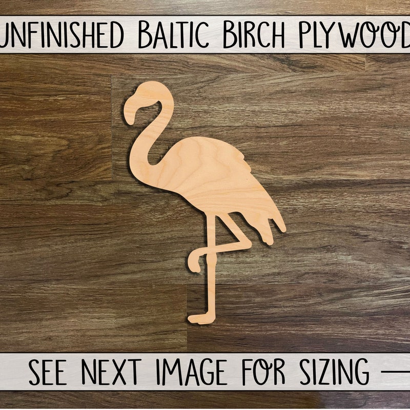 Wood Flamingo - Etsy