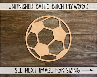 Soccer Ball Cut Out | Etsy