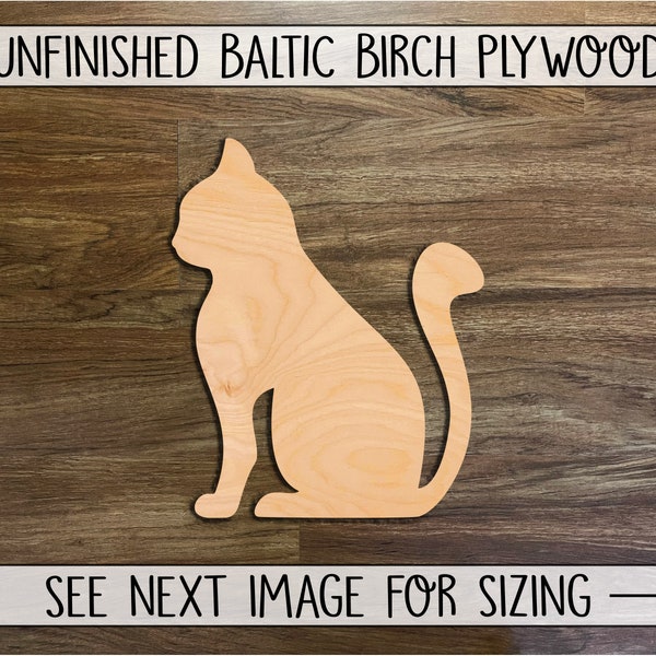 Cat Cut Outs - Etsy