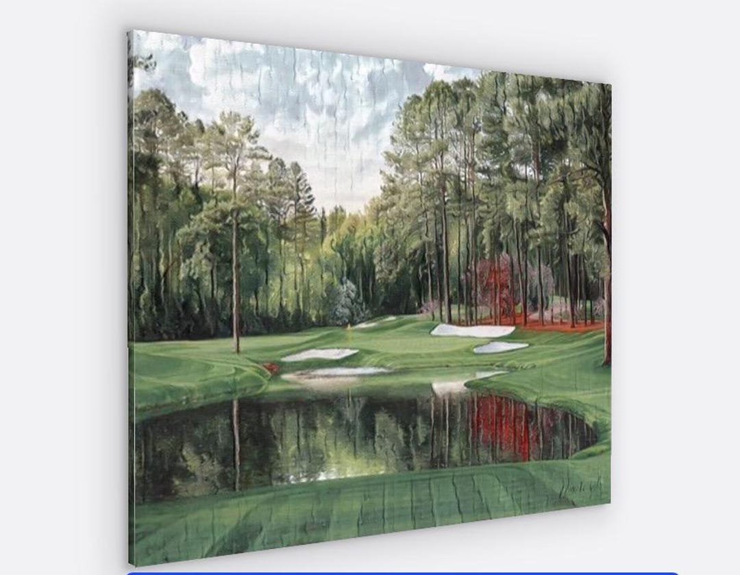 Augusta Nation Golf Course Canvas Wrap Prints 30”x40” Canvas Masters ...