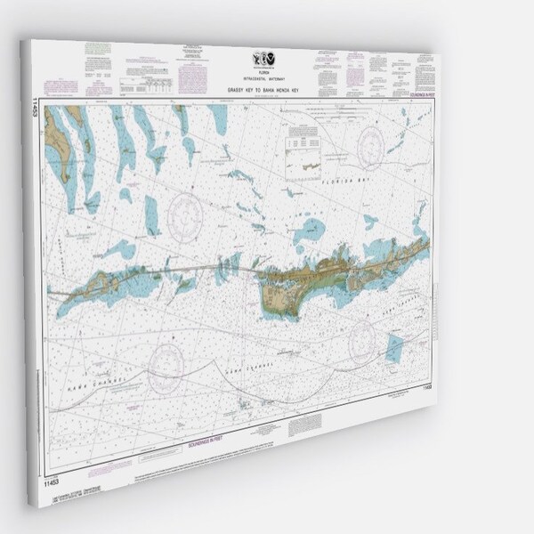 Cudjoe Key Map - Etsy