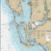 Sanibel Island Nautical Chart on Canvas , Sanibel Island Florida ...