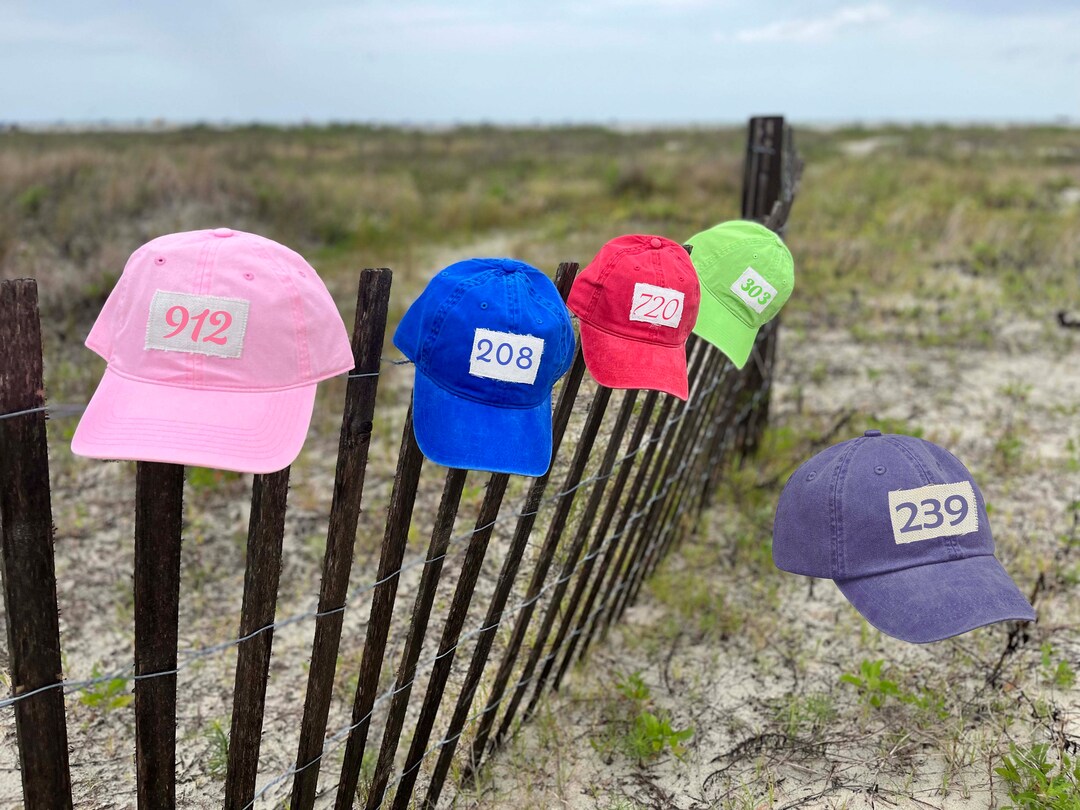 Custom Area Code Hat, Baseball Cap,ponytail Baseball Hat, Airport Code ...