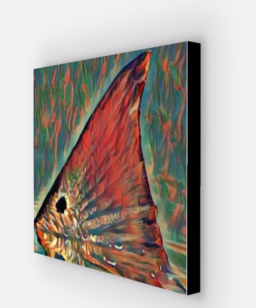 Redfish Canvas Wrap Art , Redfish Tail Prints on Canvas.redfish Tail ...
