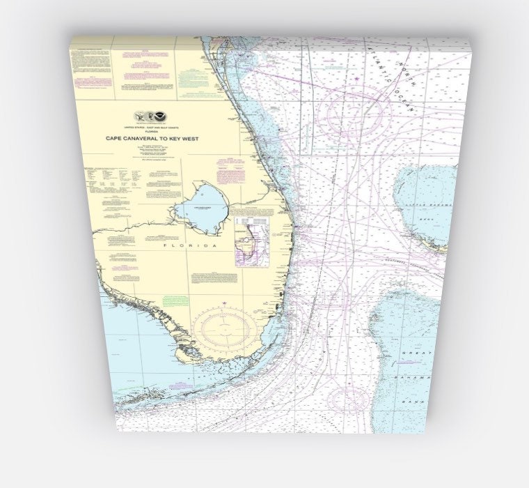 South Florida Florida Keys Nautical Charts Jupiter , Nautical Chart on ...