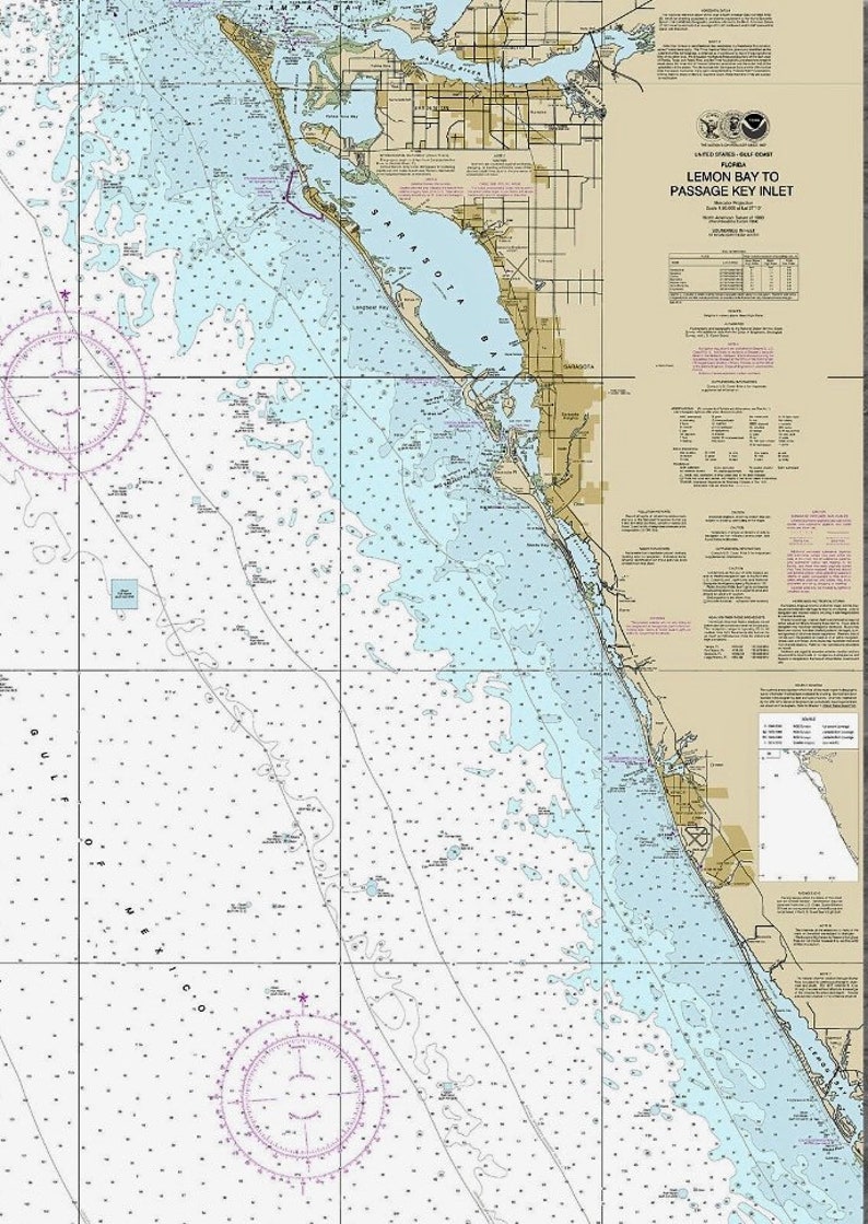 Sarasota, Bradenton, Venice, Long Boat Key, Siesta Key, Palmetto ...