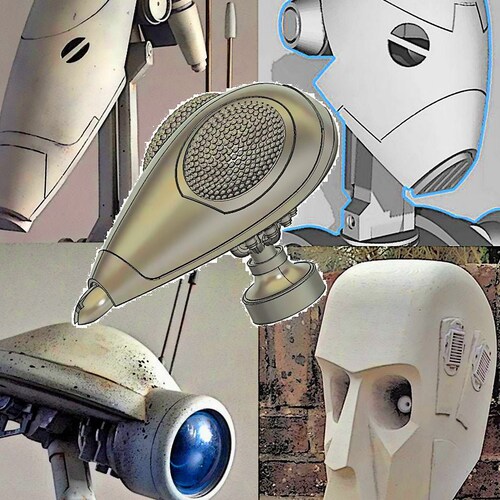 Spacebobs Smelter Droid Inspired Printable Fan Art Files. - Etsy