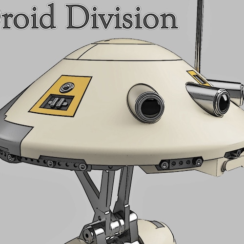 Droid Division Waitress Droid Inspired Fan Art STL Files for - Etsy UK