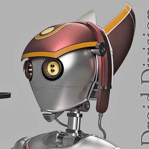 Droid Division Sentry Droid Inspired Fan Art STL Files for - Etsy