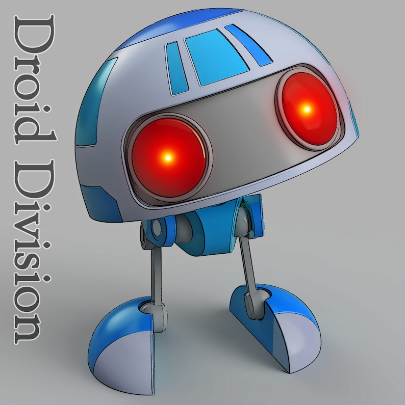 Droiddivision RJ Droid Inspired Fan Art Printable Files - Etsy UK