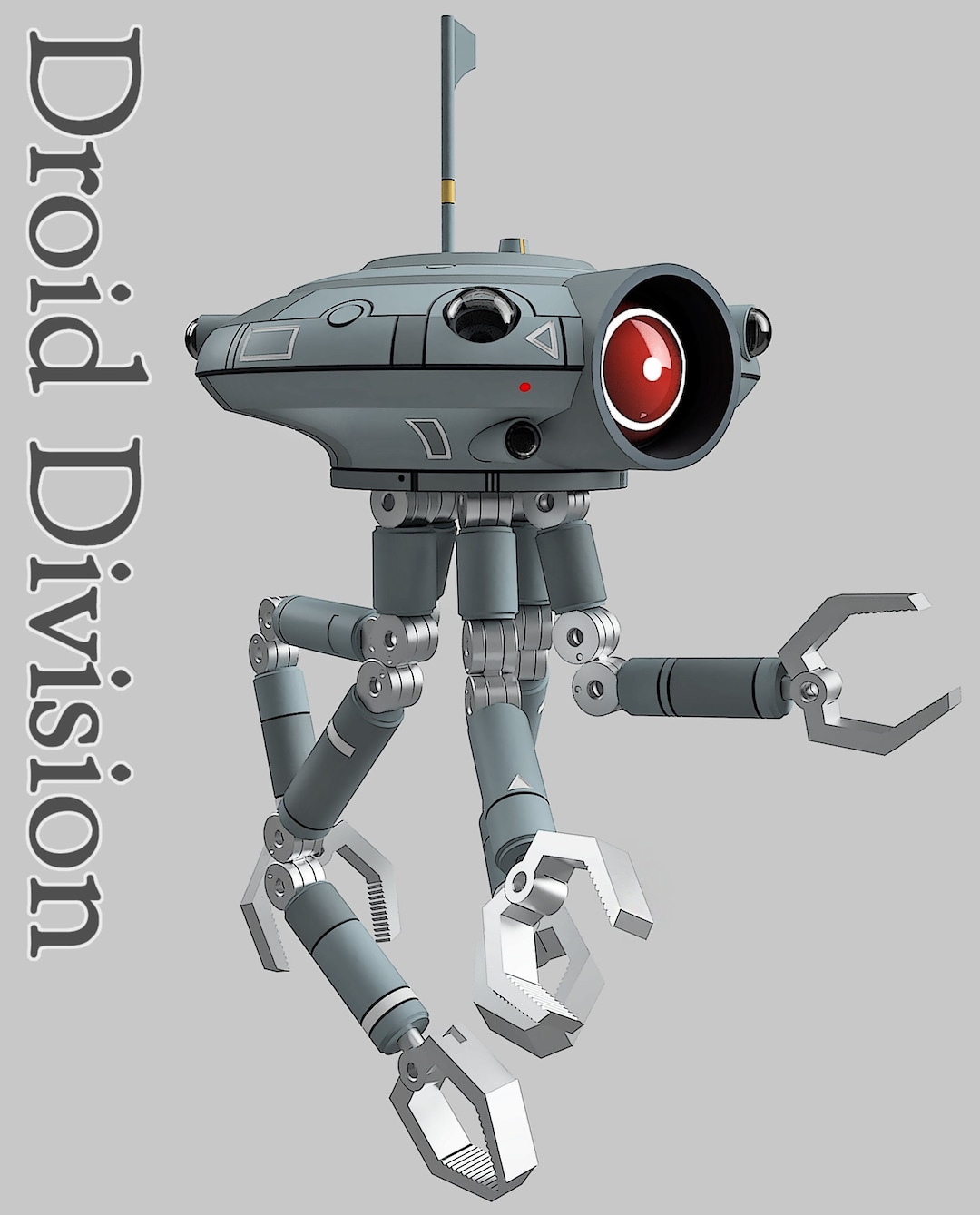 Droiddivision Animated Styled ID-9 Seeker Probe Droid Inspired Fan Art ...