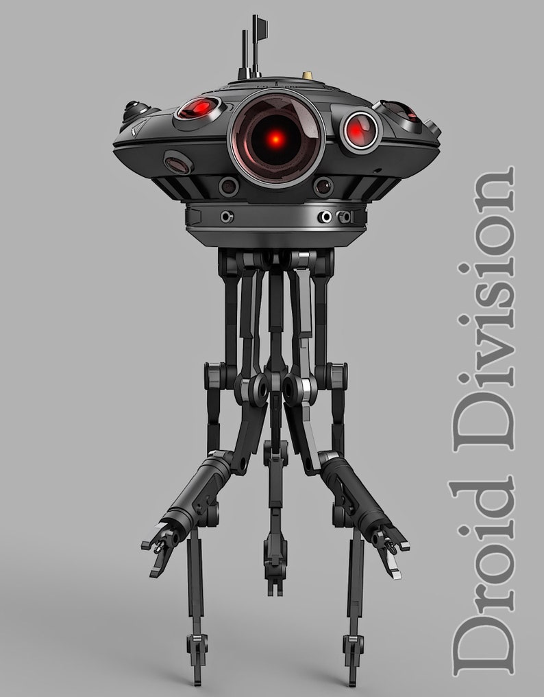 Droiddivision ID-10 Seeker, and Prowler Probe Droid Inspired Fan Art ...