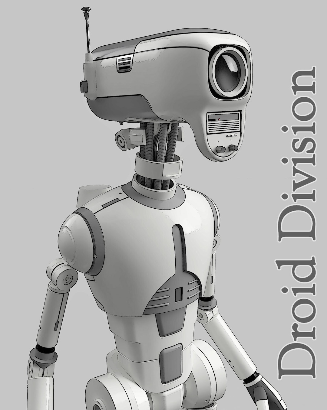 Droid Division Mini-se, and Essie Droid Inspired Fan Art STL Files for ...