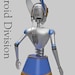 Droid Division Waitress Droid Inspired Fan Art STL Files for 3dprinting ...