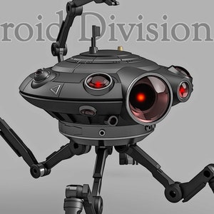 Droiddivision ID-10 Seeker, and Prowler Probe Droid Inspired Fan Art ...