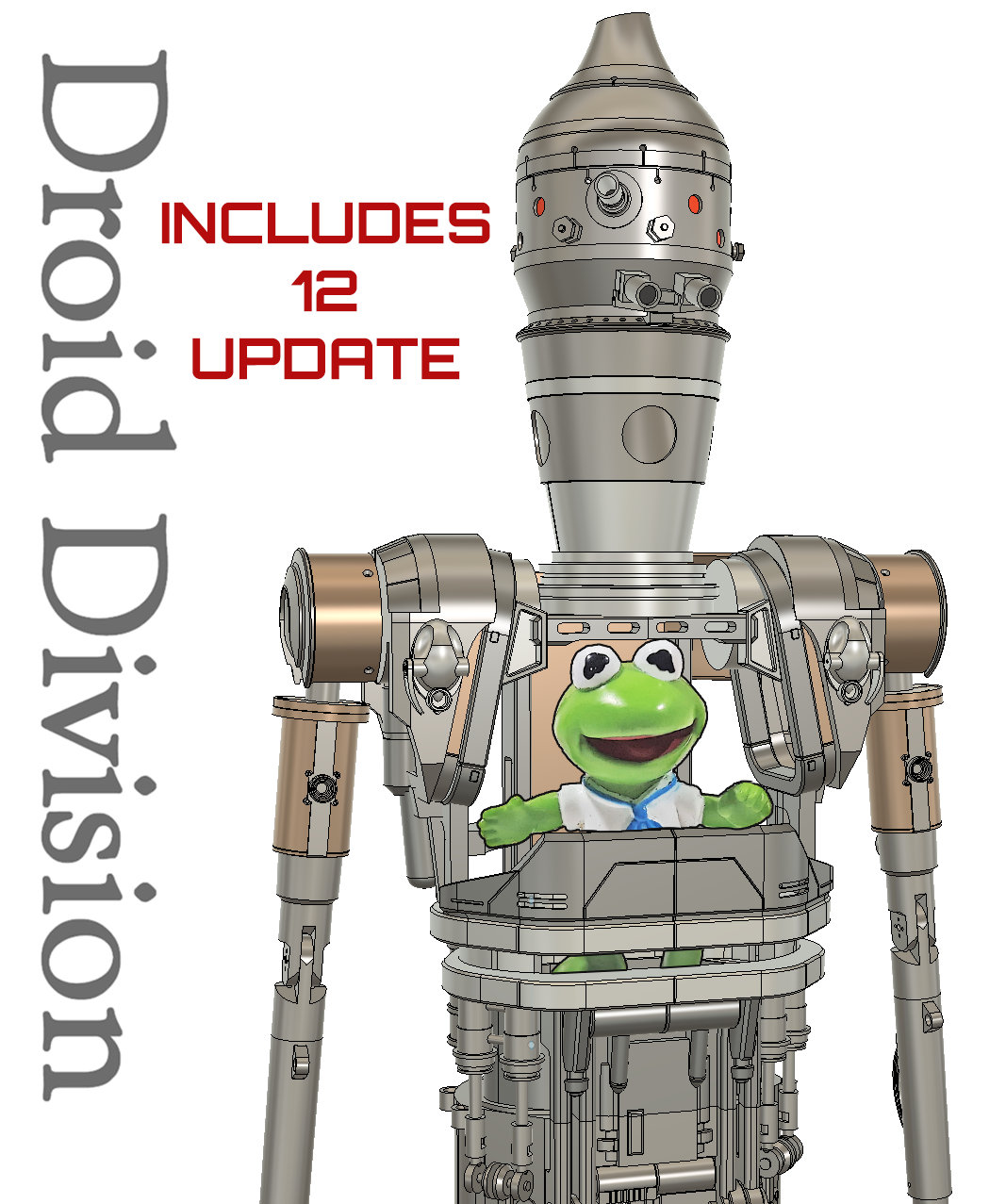 Spacebobs Nurse-assassin Droid Inspired Body STL Fan Art Files - Etsy ...