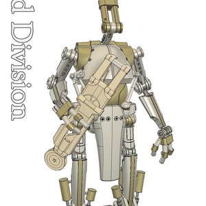Droiddivision Worker Droid Inspired 3D Printable Fan Art Files - Etsy