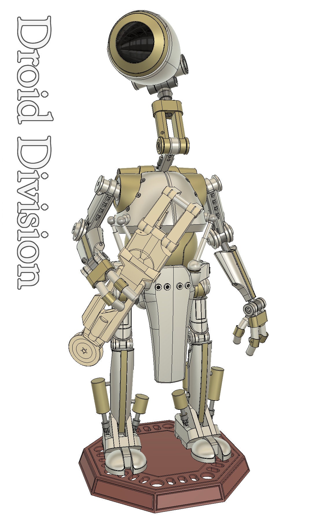 Droiddivision Worker Droid Inspired 3D Printable Fan Art Files - Etsy