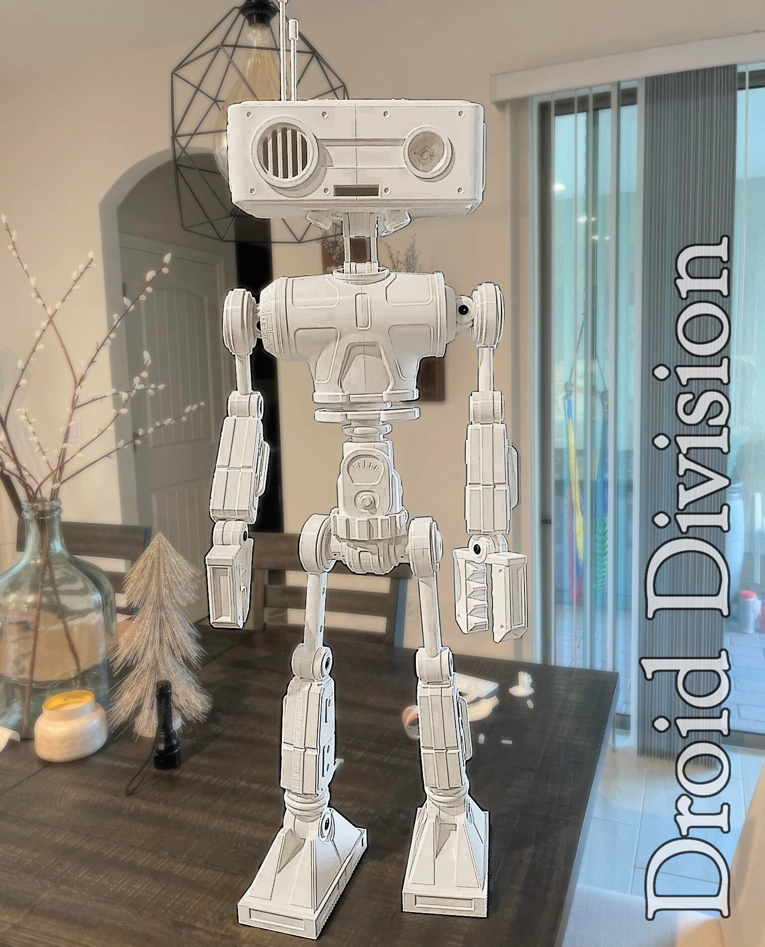 Droiddivision Custom Droid 3D Printable Fan Art Files - Etsy UK