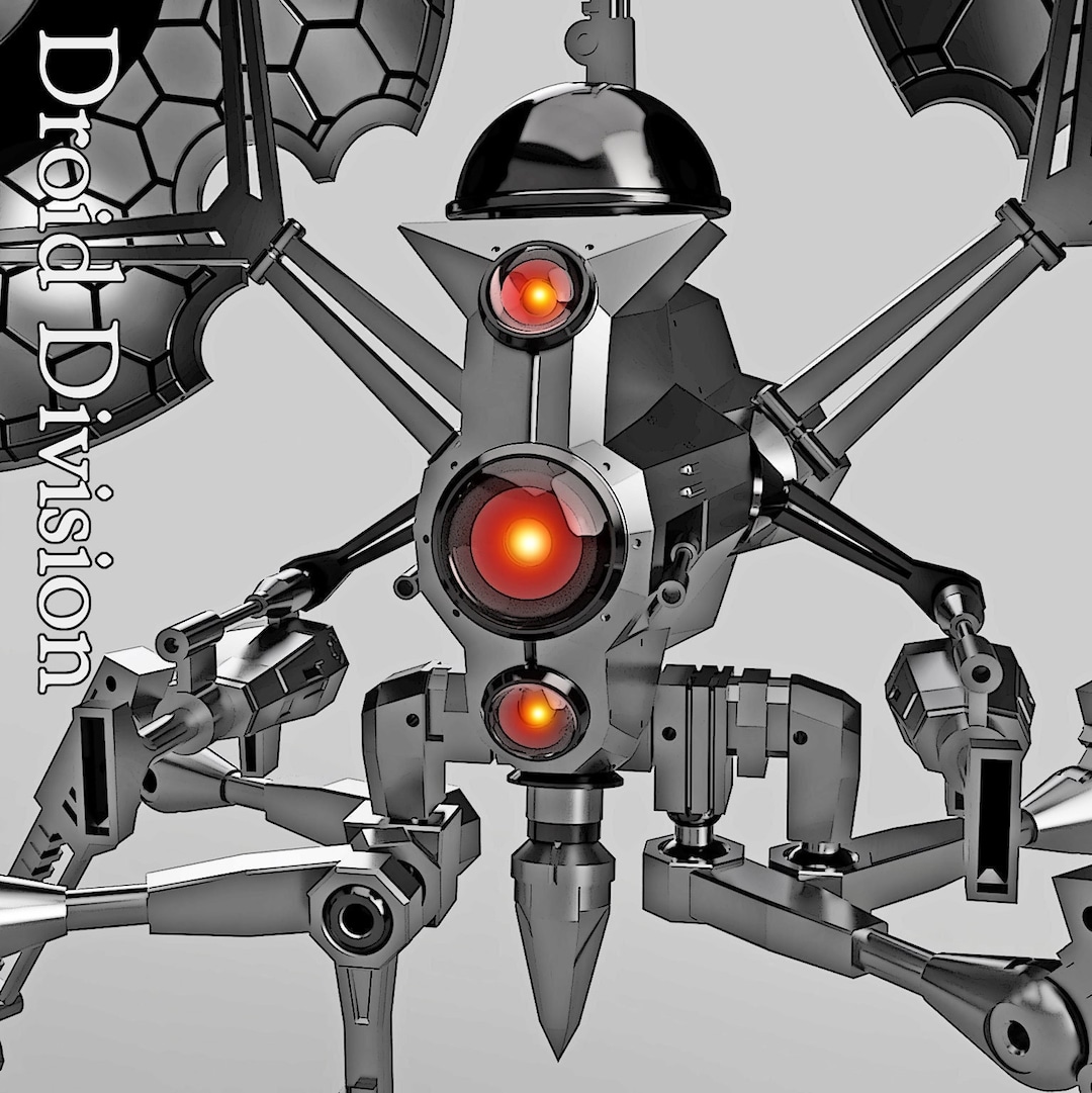 Droid Division Buzz Droid Inspired Fan Art STL Files for 3dprinting - Etsy