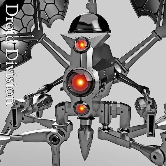 Droid Division Buzz Droid Inspired Fan Art STL Files for - Etsy