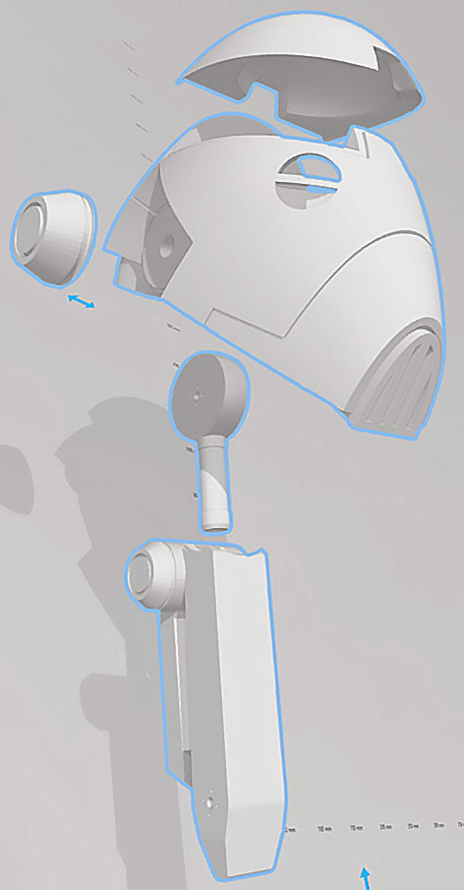Spacebobs Jawapack of Droid Heads Inspired STL Fan Art Files - Etsy UK