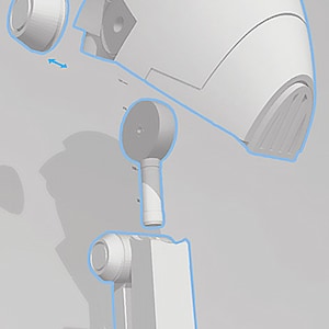 Spacebobs Jawapack of Droid Heads Inspired STL Fan Art Files - Etsy UK