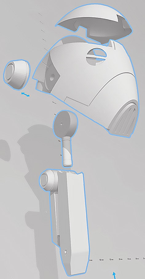 Spacebobs JawaPack of Droid Heads Inspired STL Fan Art Files | Etsy